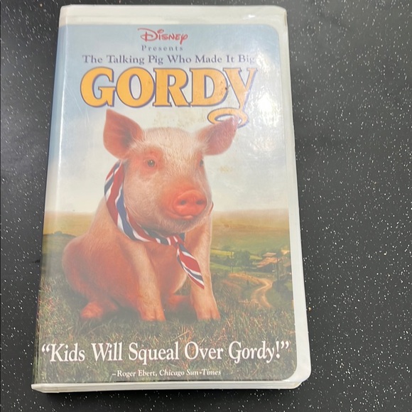 Disney | Other | Gordy Disney Vhs Blue And Pink Cover | Poshmark